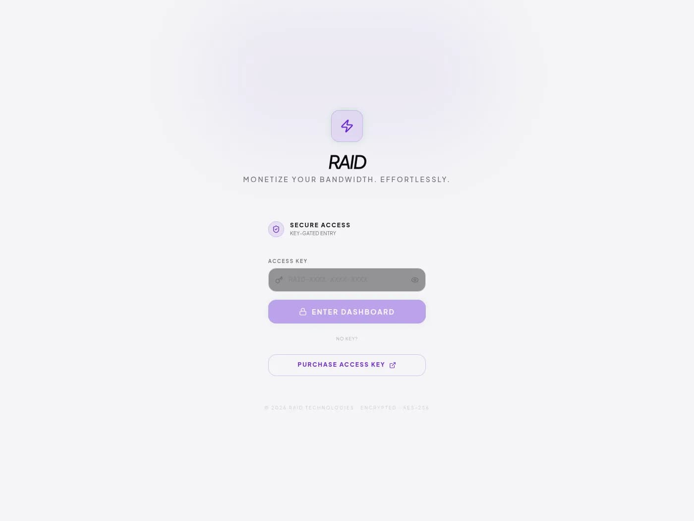 RAID Data Seller