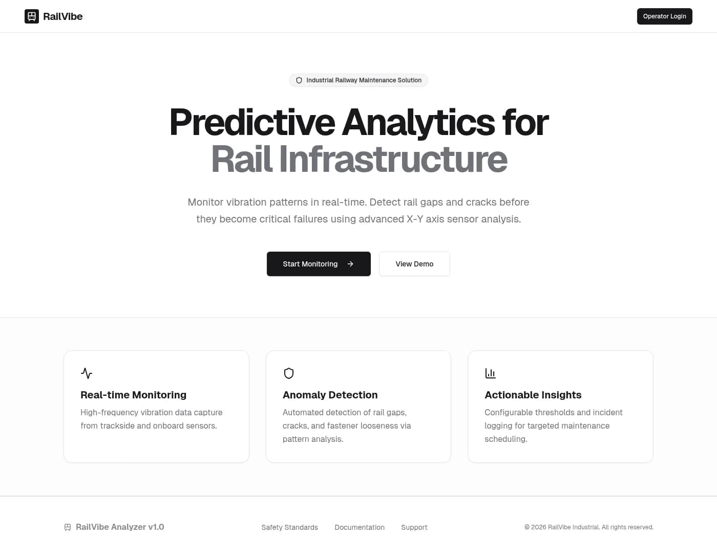 RailVibe Analyzer