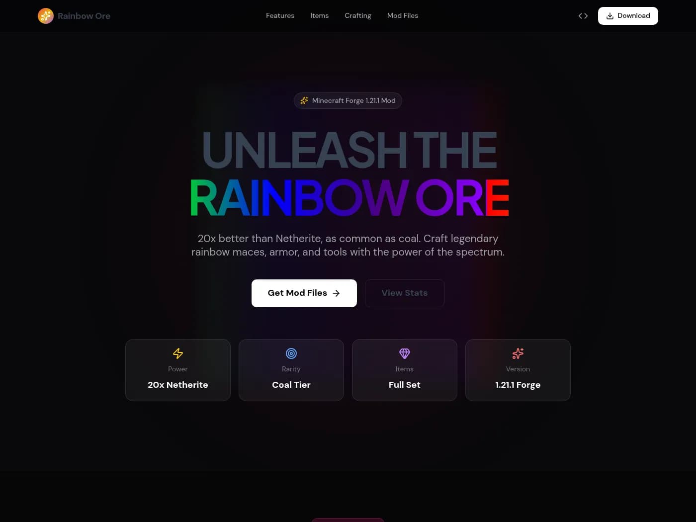 Rainbow Ore Modpack