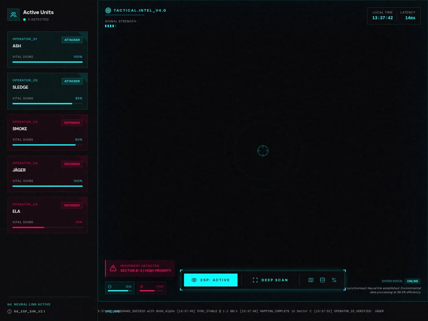 Rainbow Six ESP Visualizer