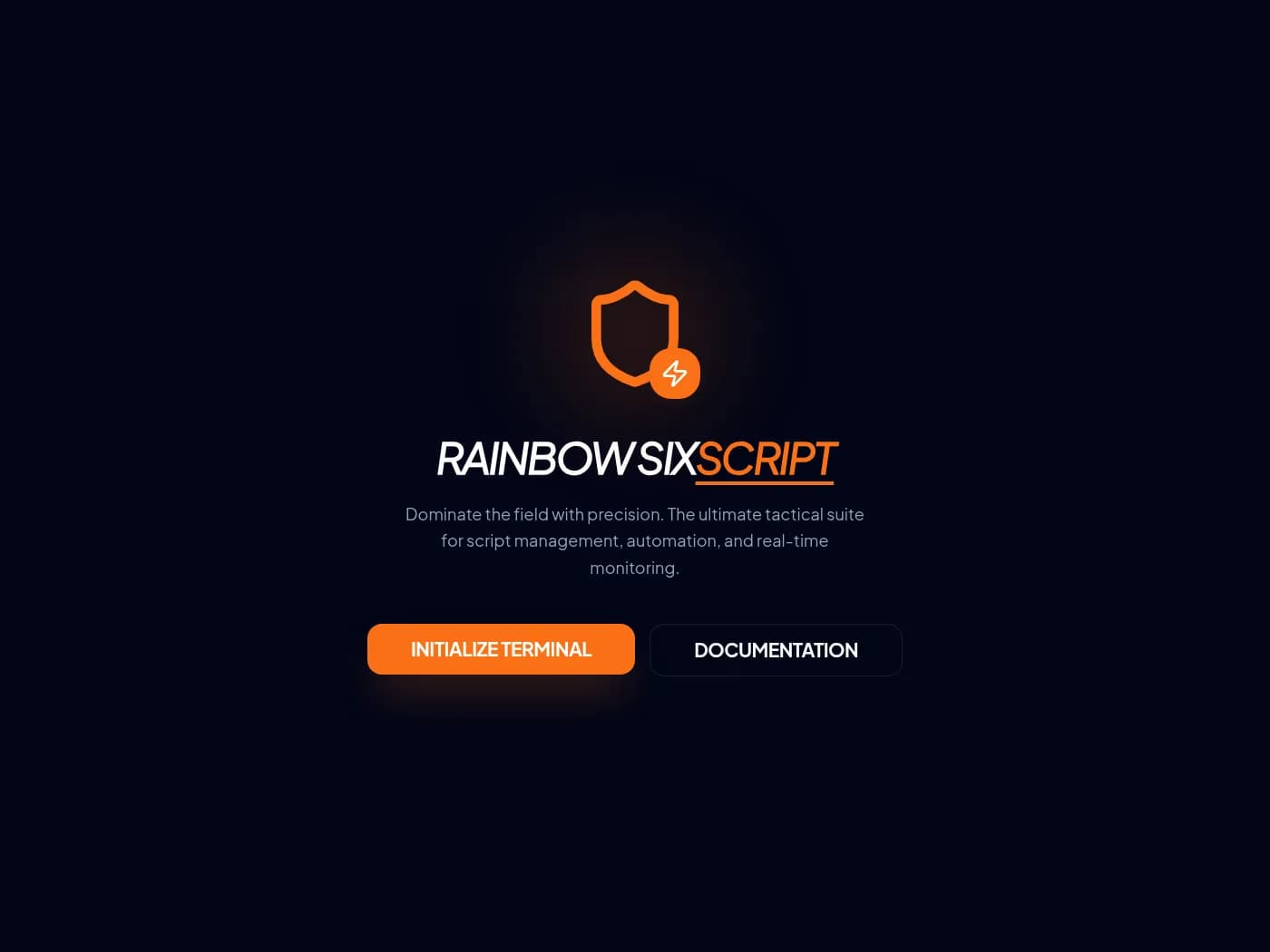 Rainbow SIX Script Suite