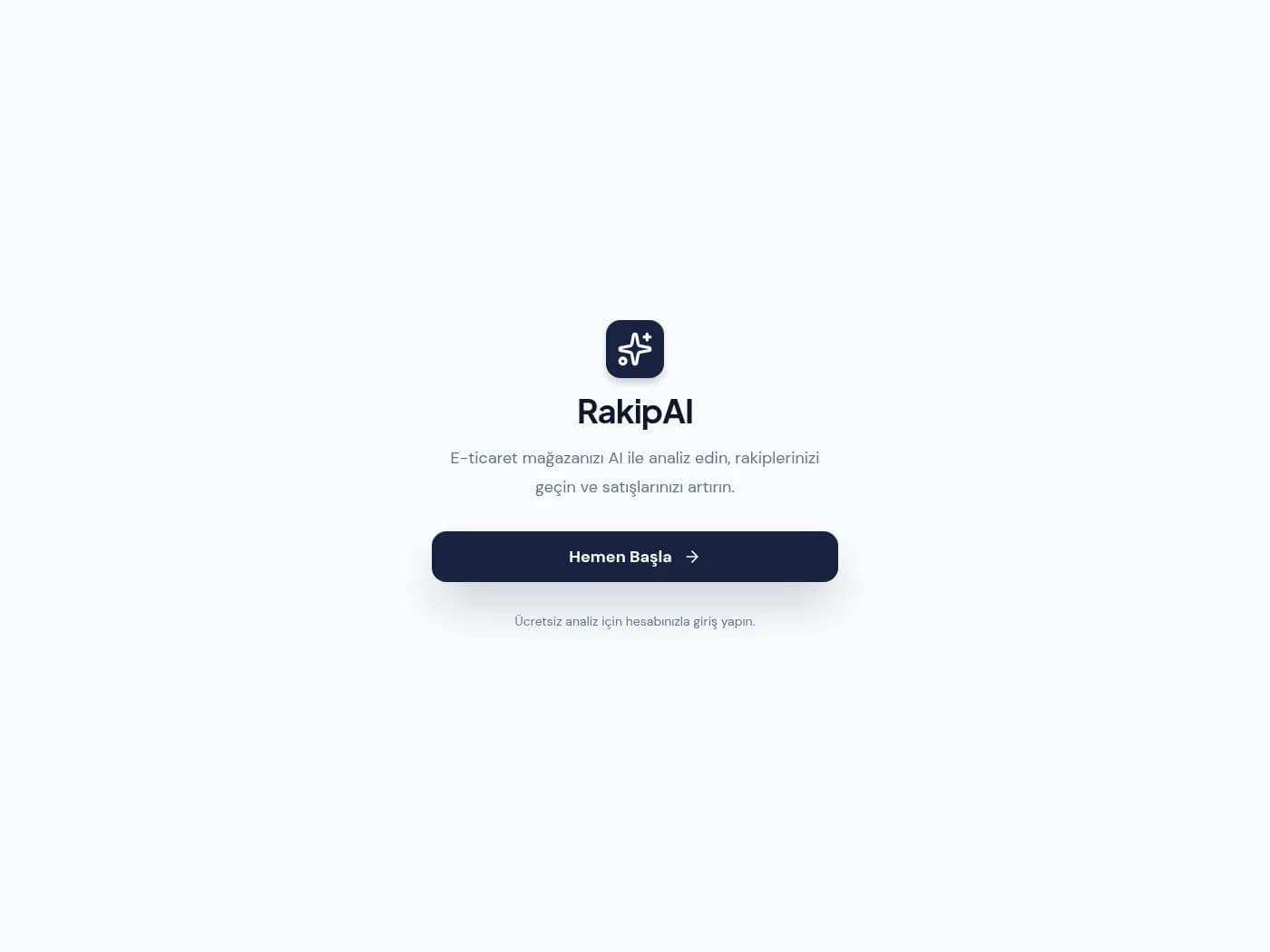 RakipAI Satıcı Platformu