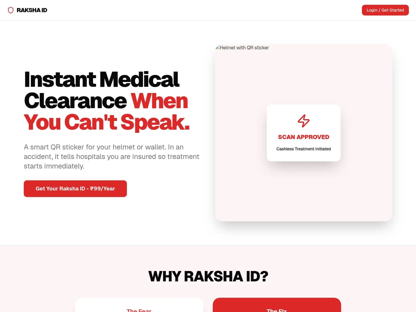 Raksha ID Instant Care