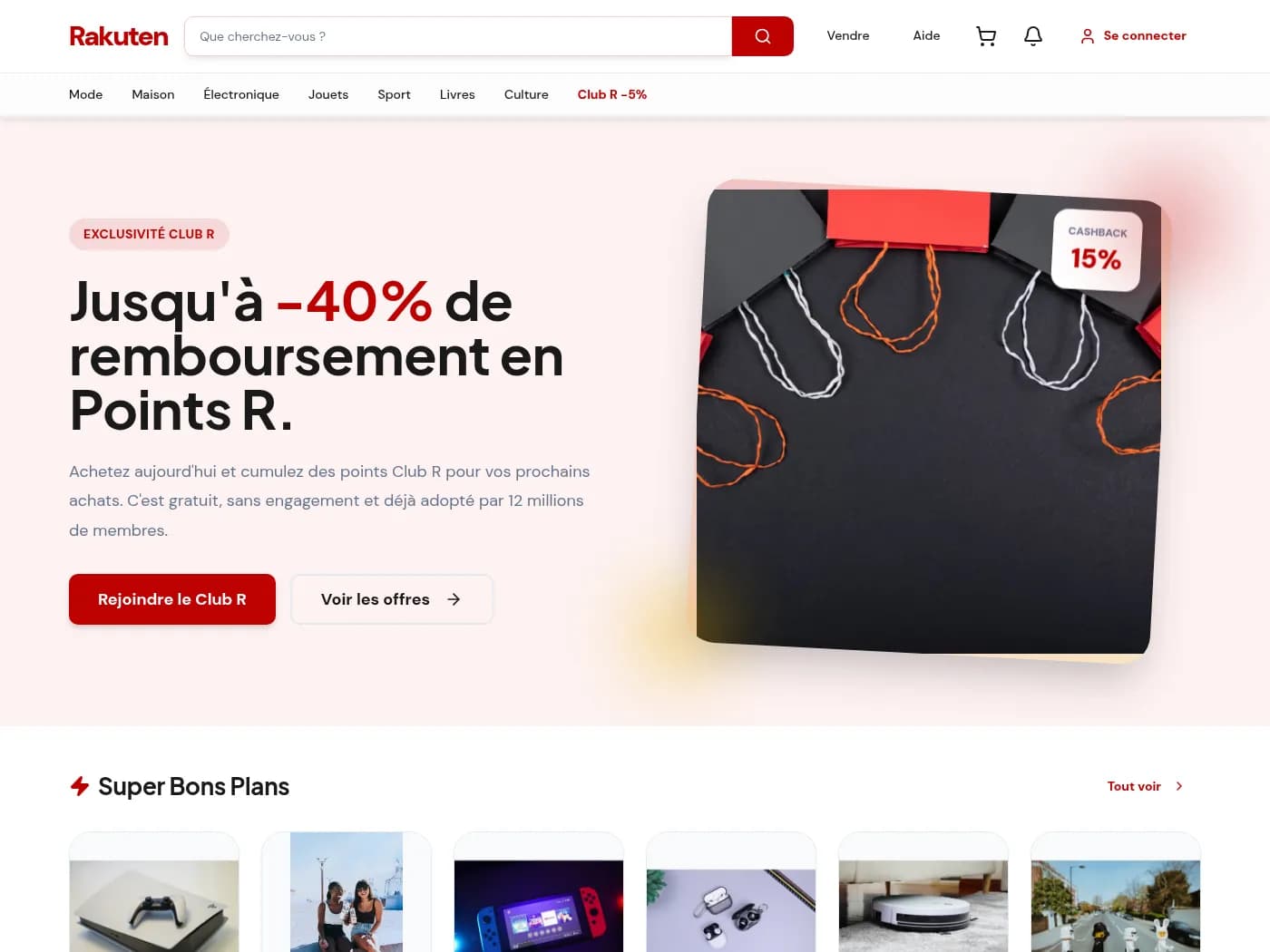 Rakuten France Clone