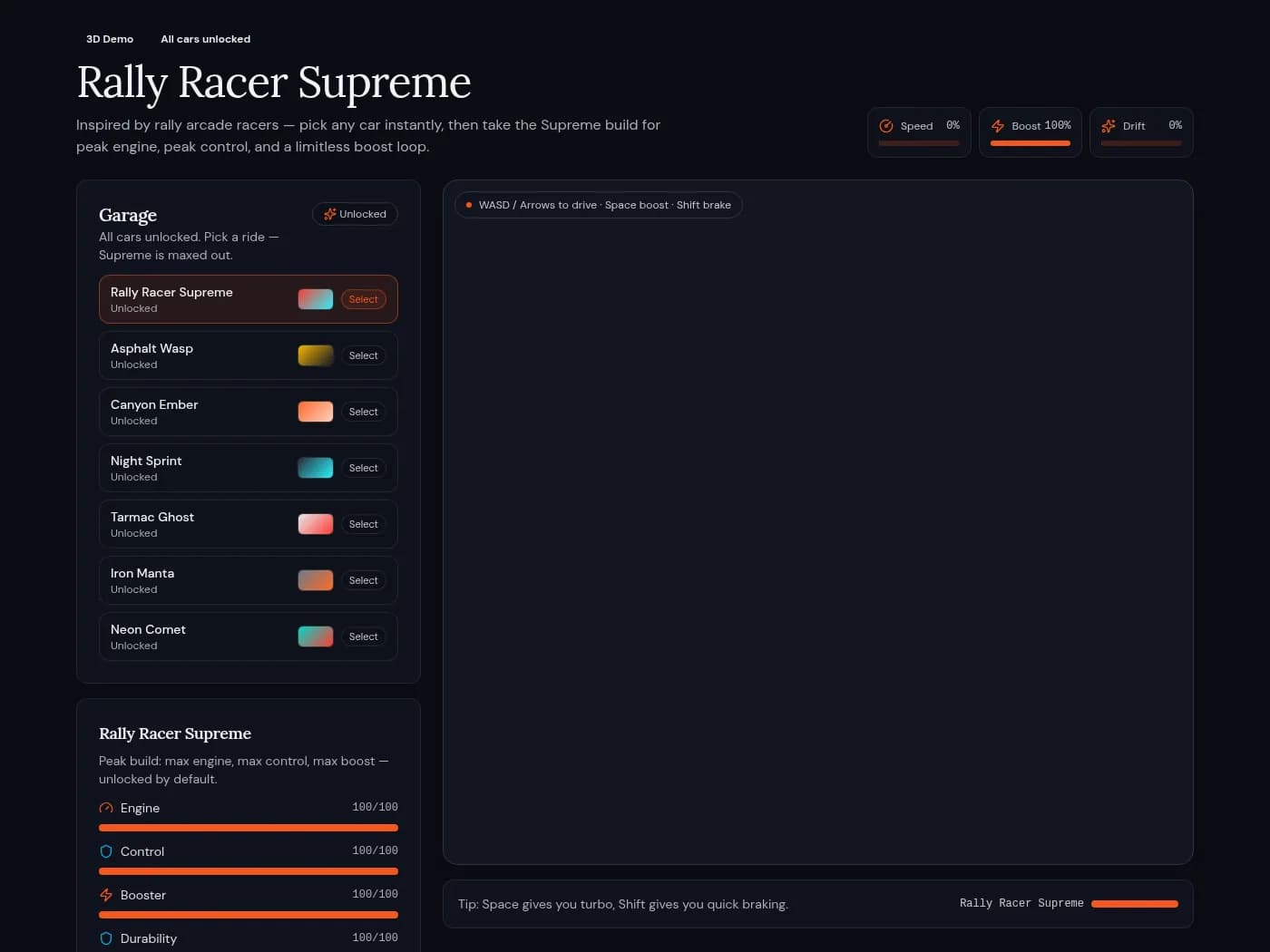 Rally Racer Supreme