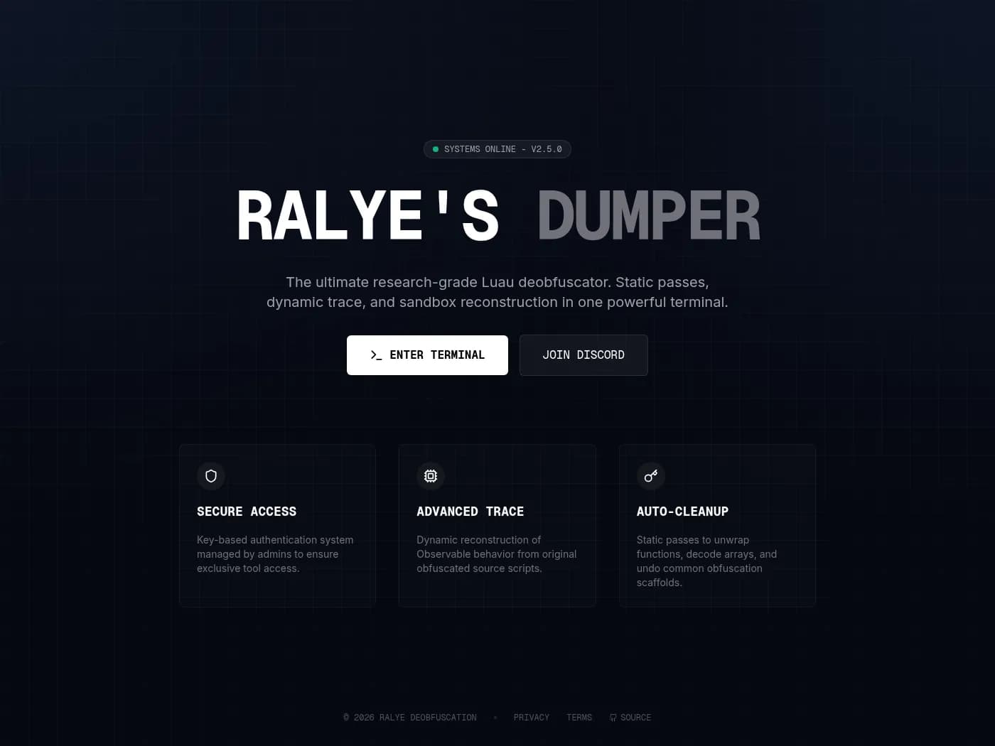 Ralye Deobfuscator Bot