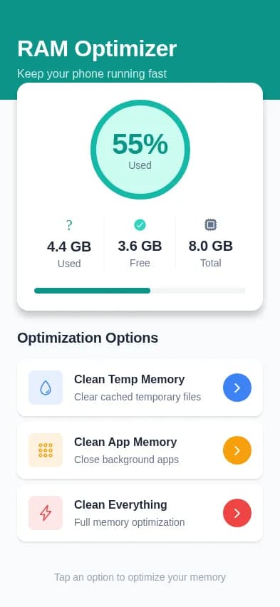 RAM Optimizer Pro