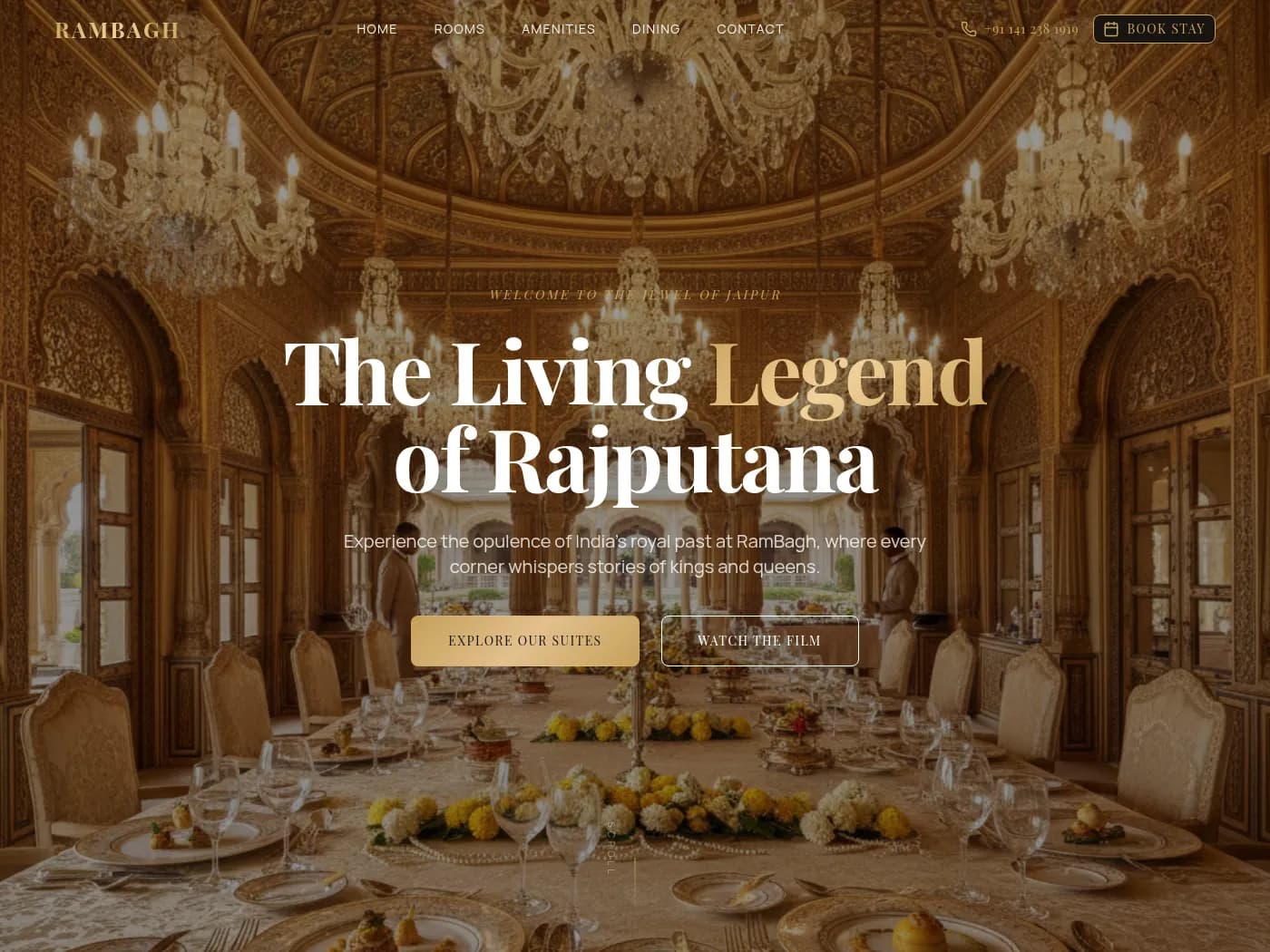 RamBagh Hotel Site