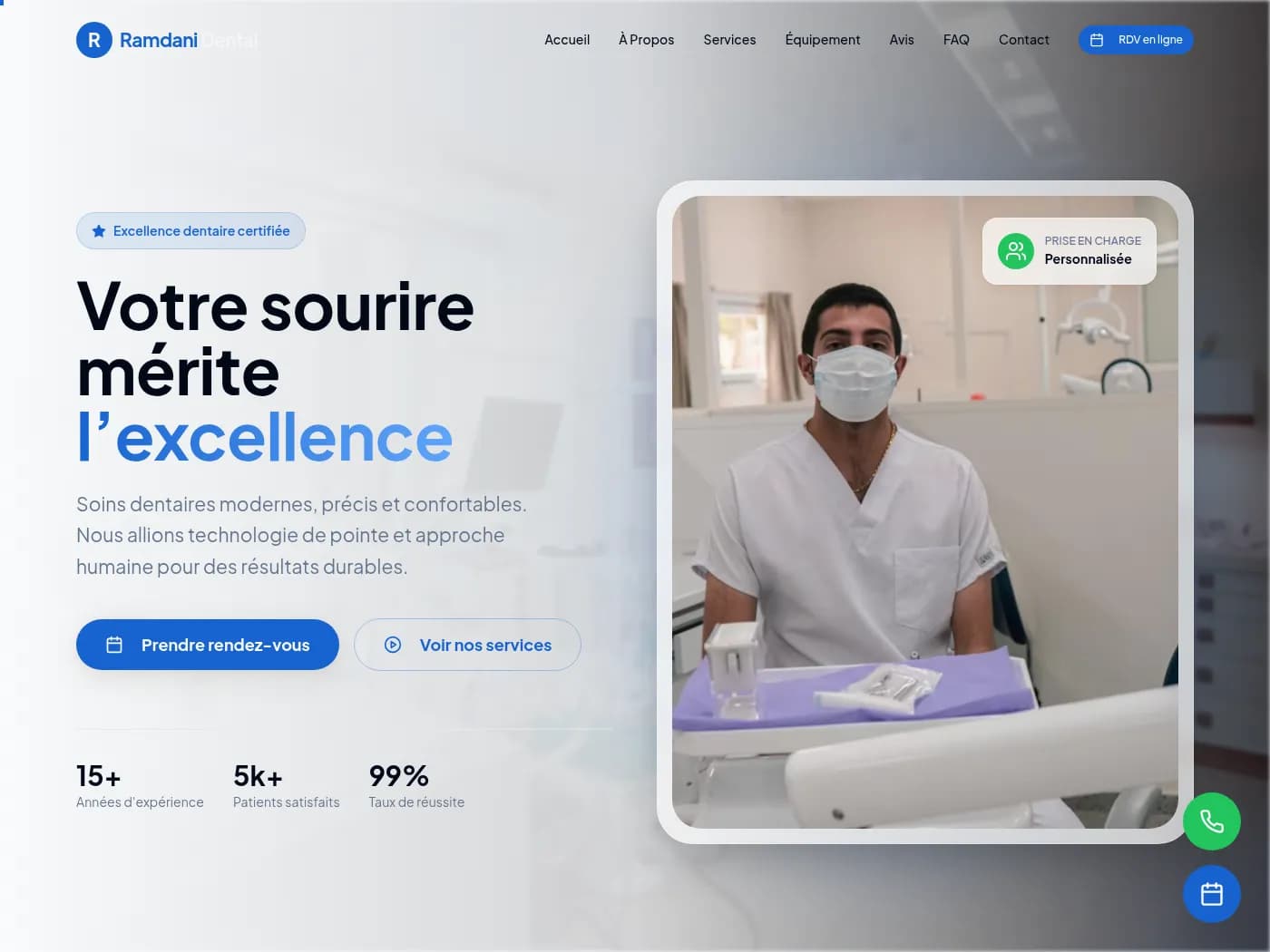 Ramdani Dental Center Web