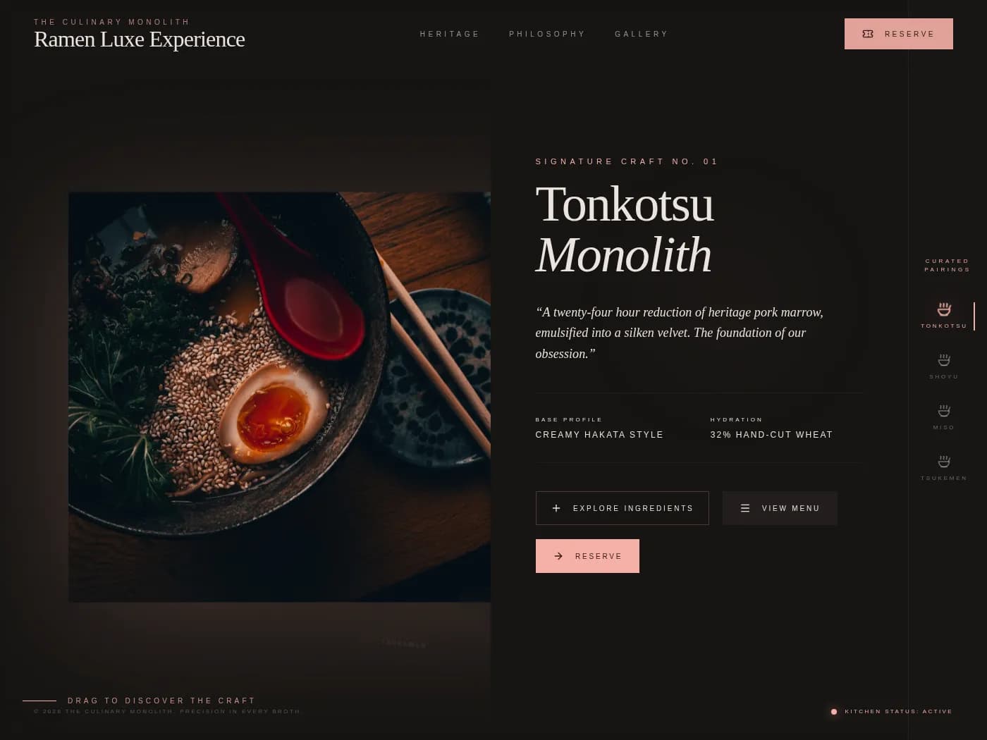 Ramen Luxe Experience