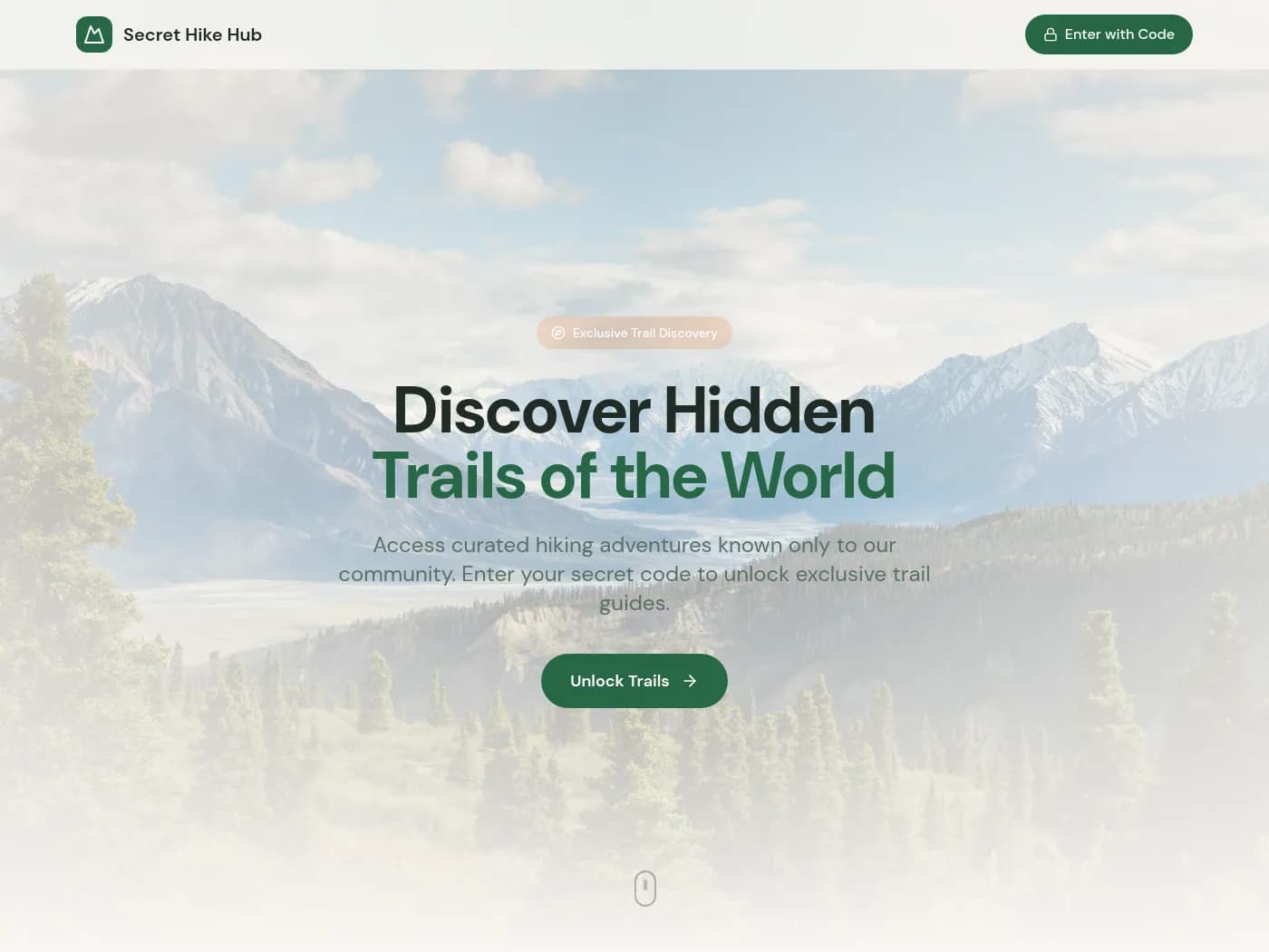 Secret Hike Hub