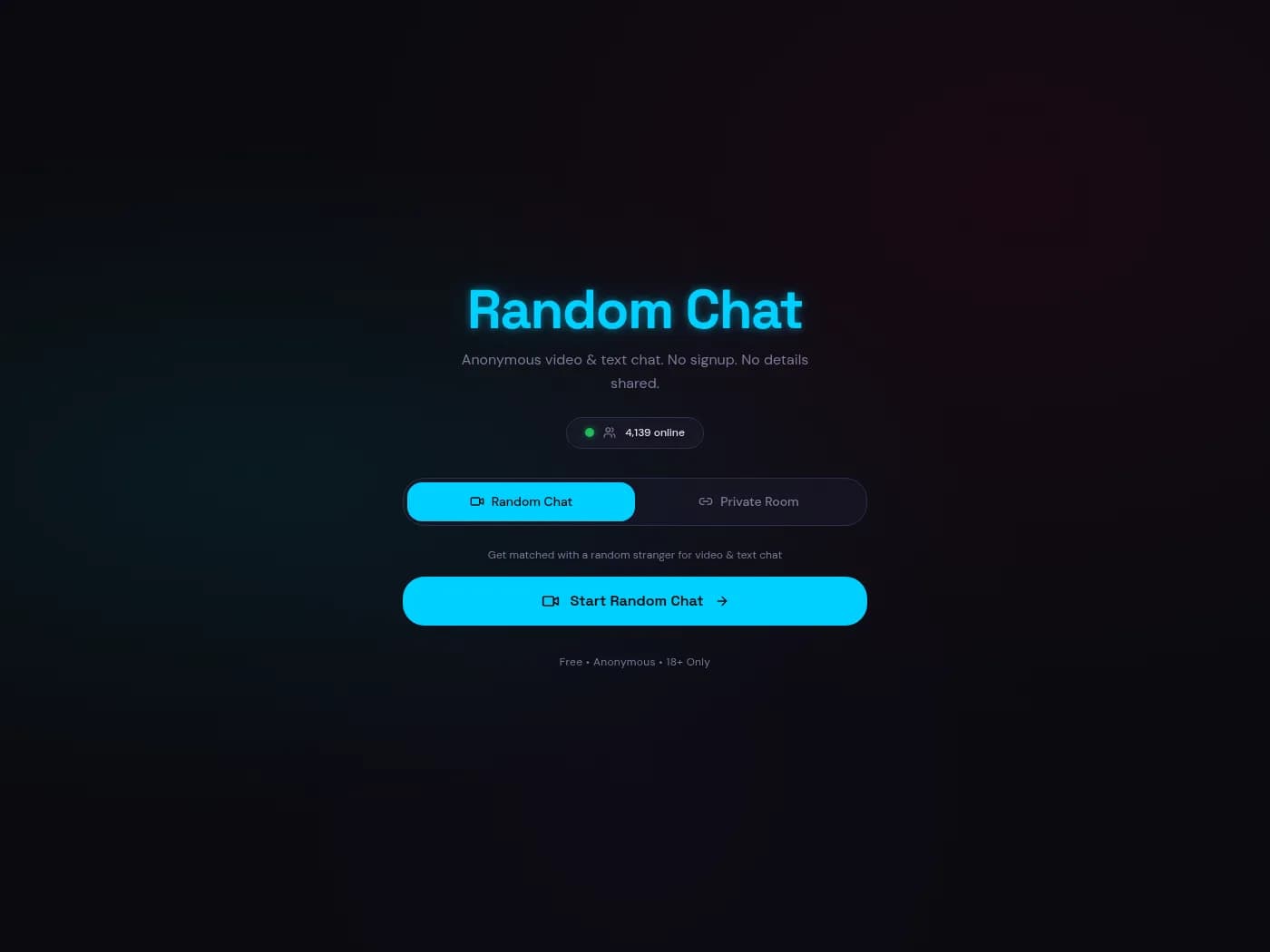 Instant Video Chat