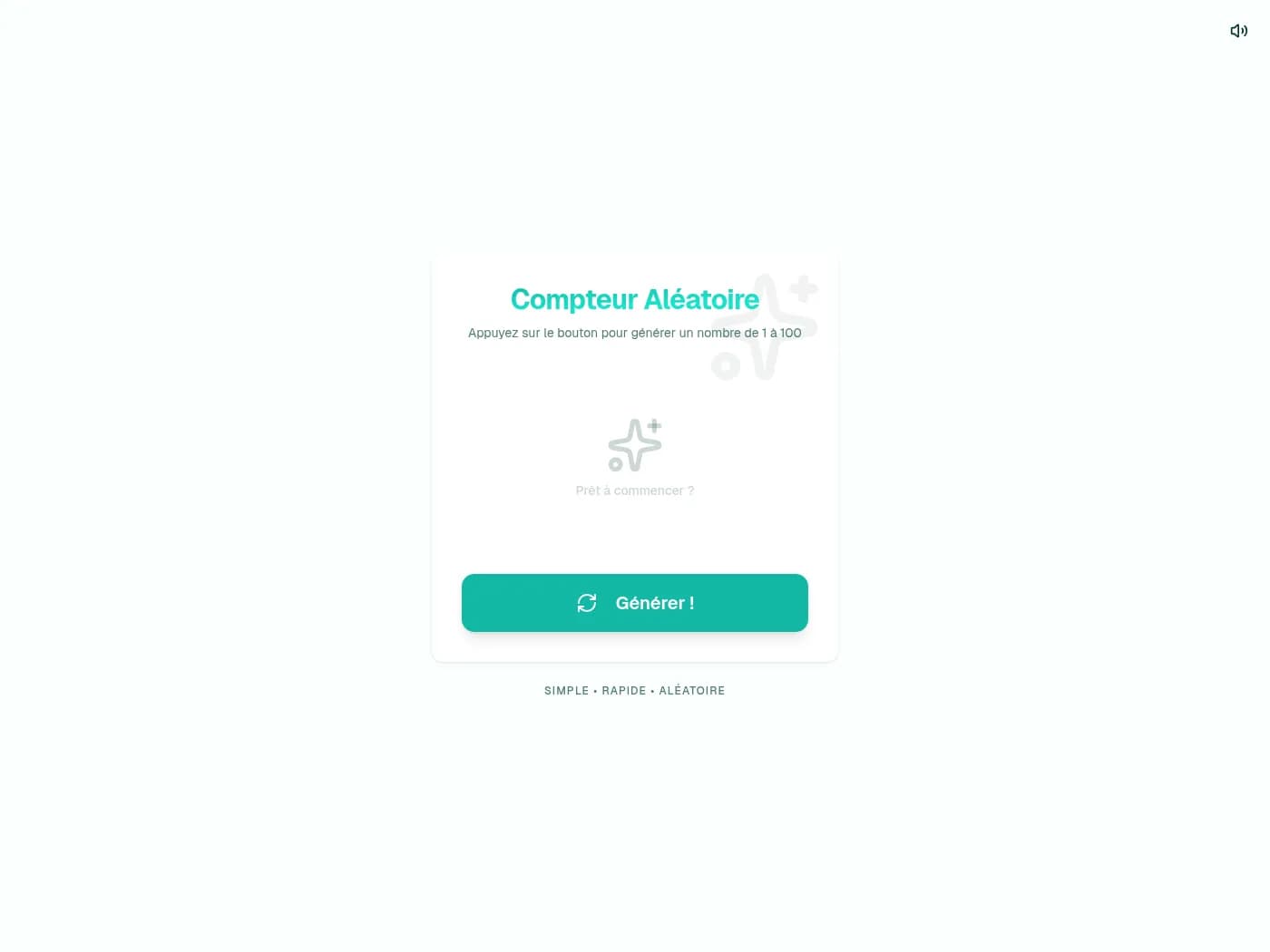 Random Counter App