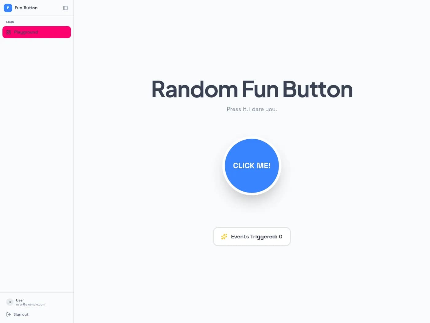 Random Fun Button