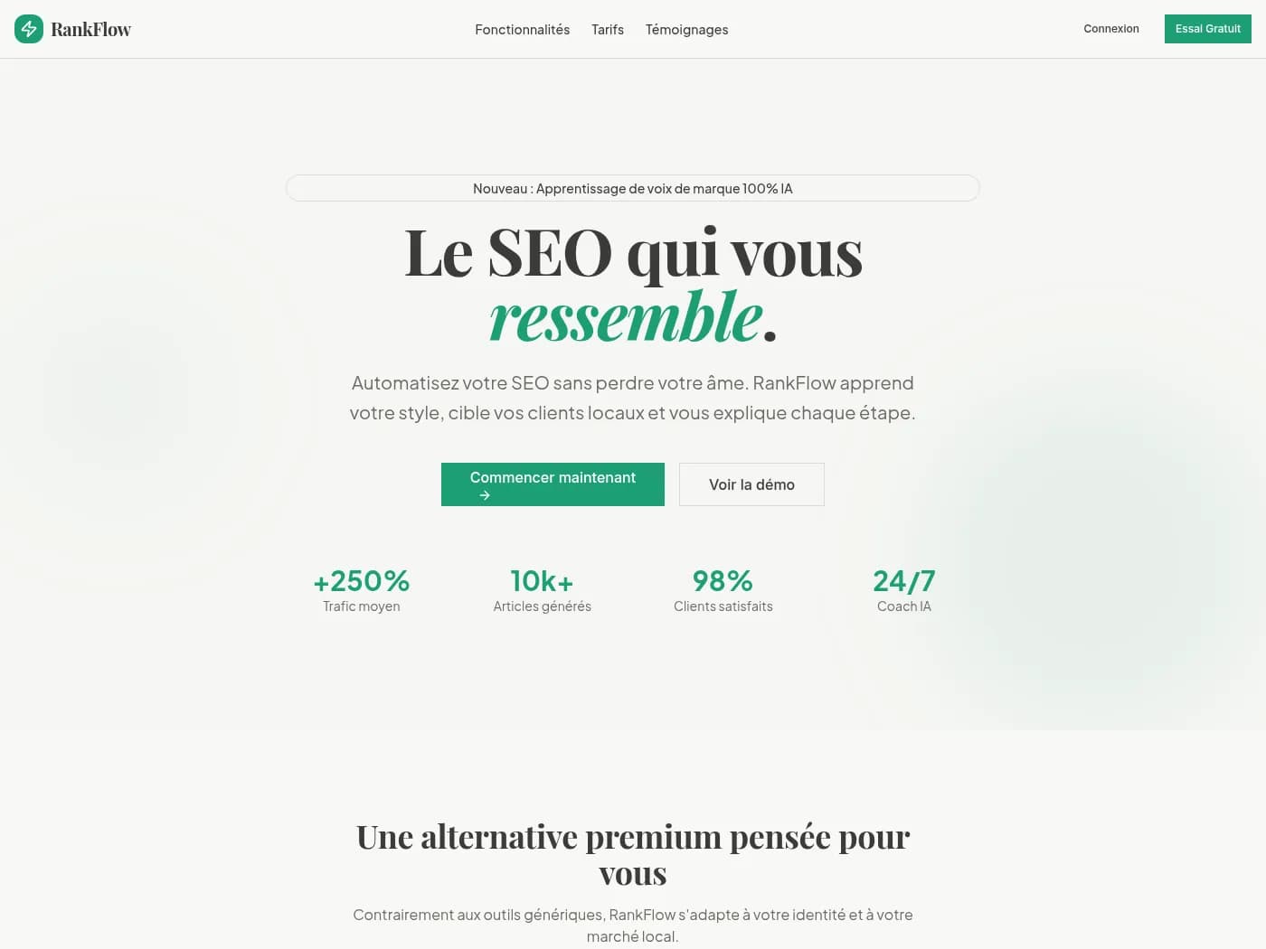 RankFlow SEO Platform