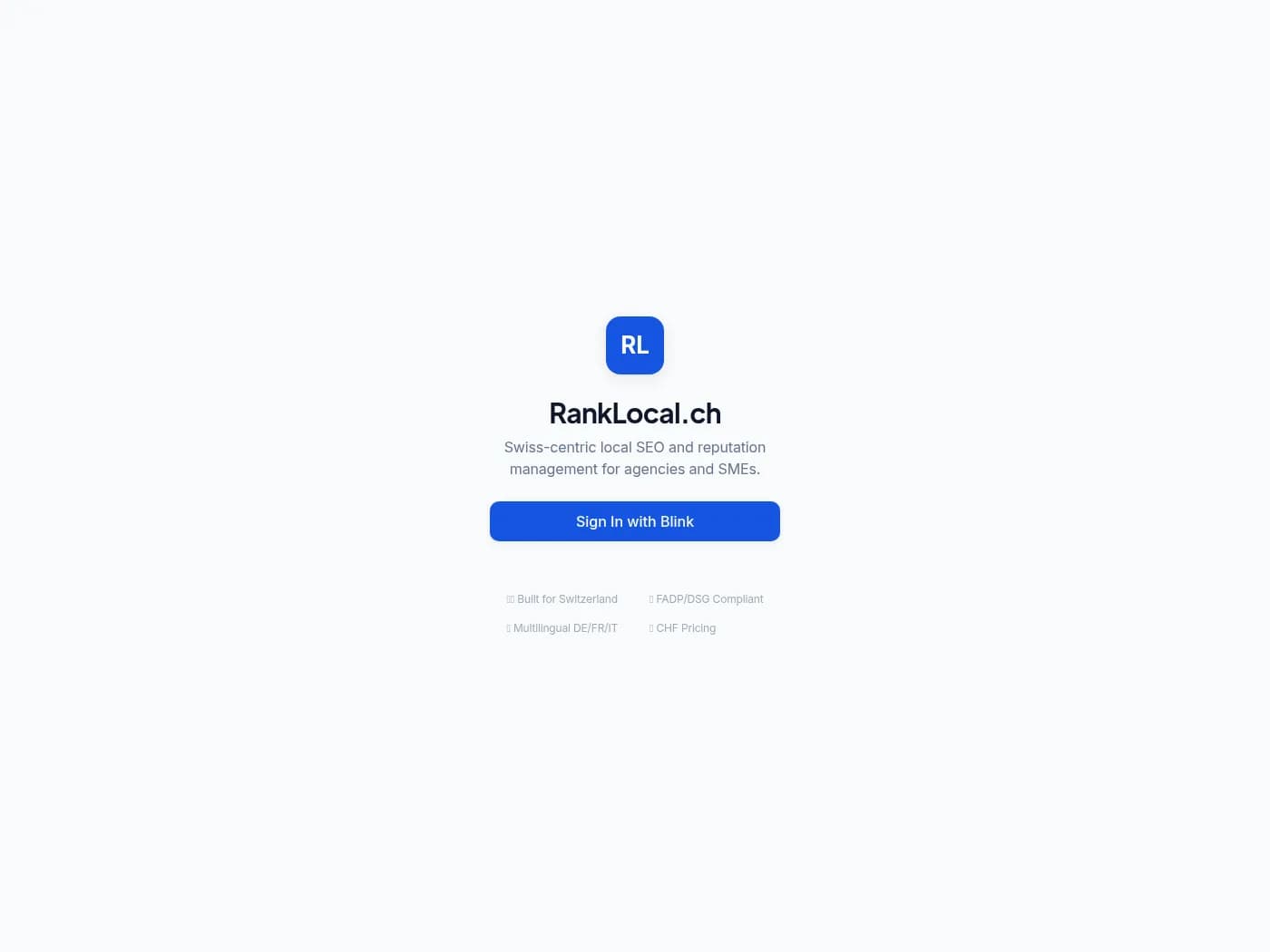 RankLocal.ch SEO Suite