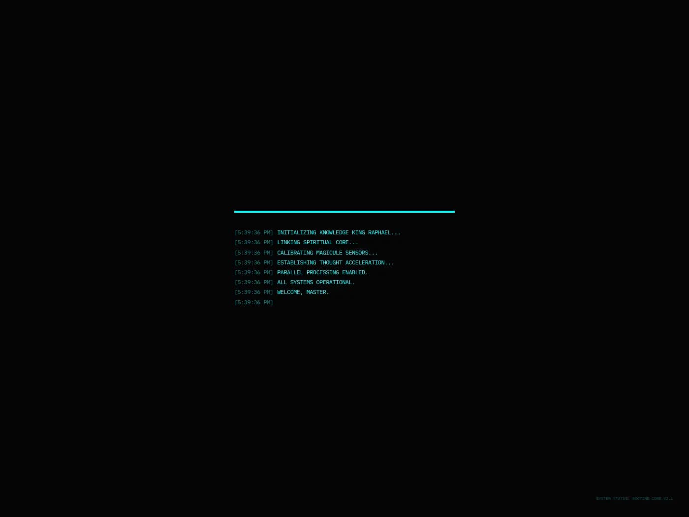 Raphaël Sci-Fi HUD UI