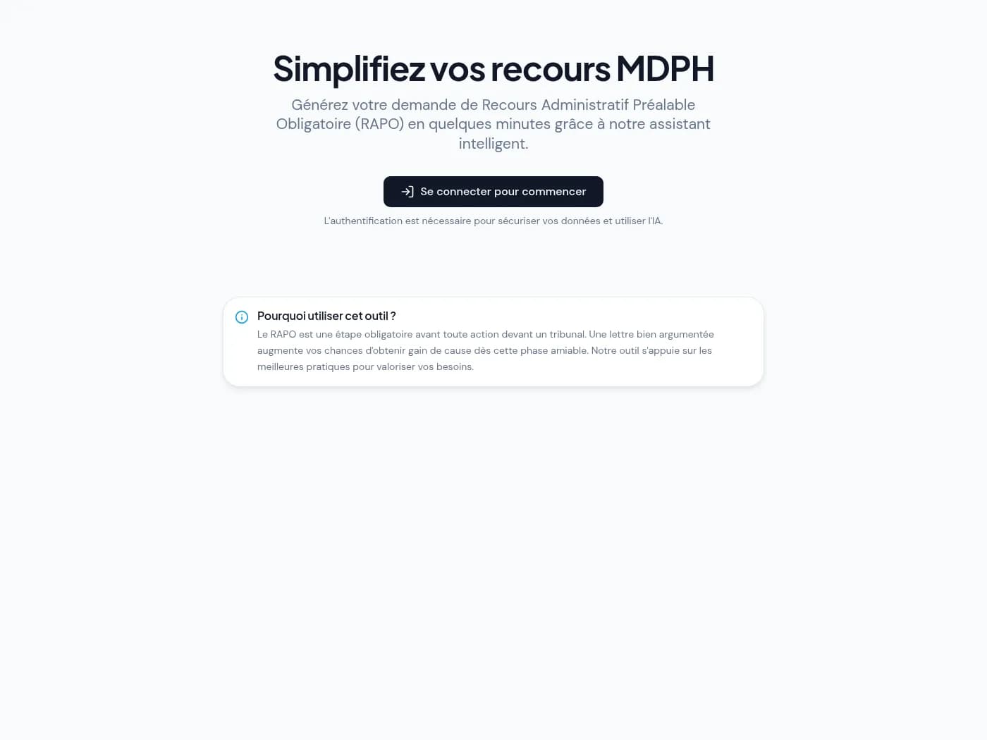 RAPO Appeal Generator