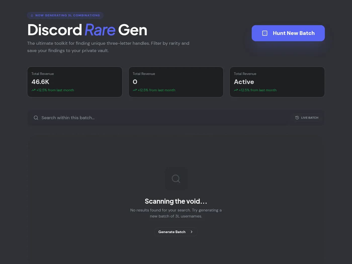 Rare Discord 3L Generator