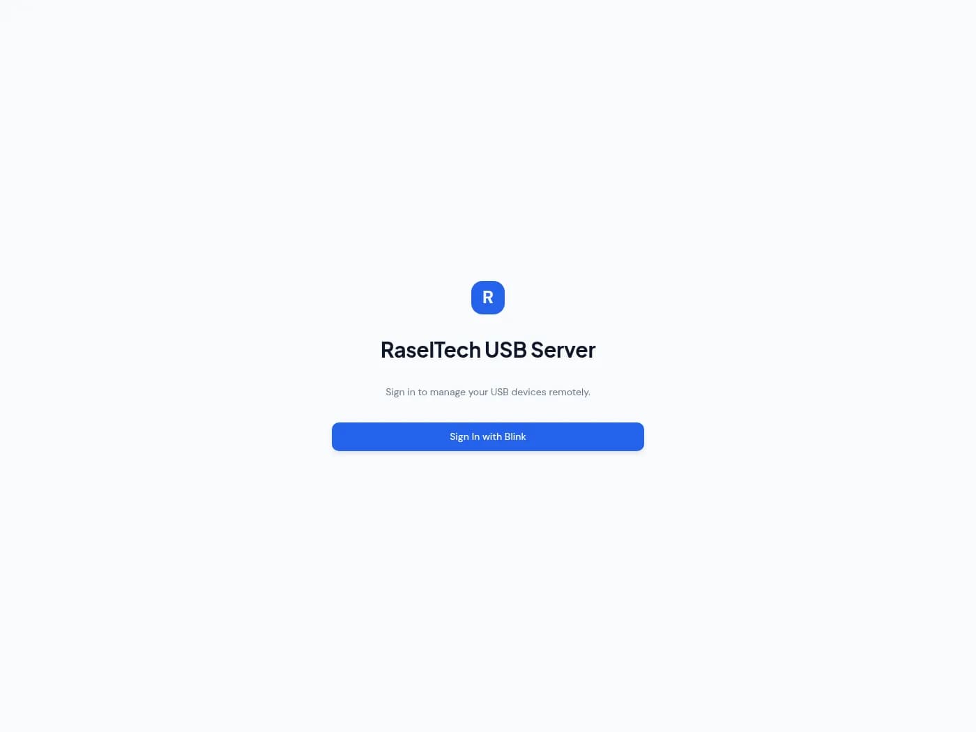 RaselTech USB Server