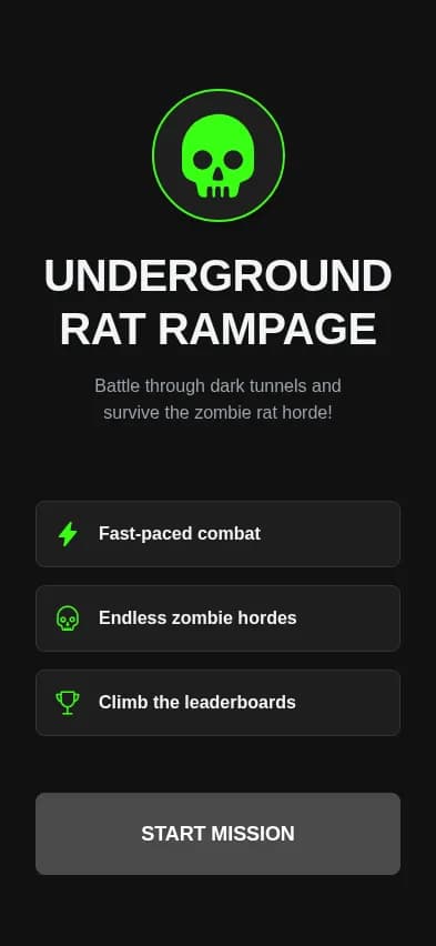 Underground Rat Rampage