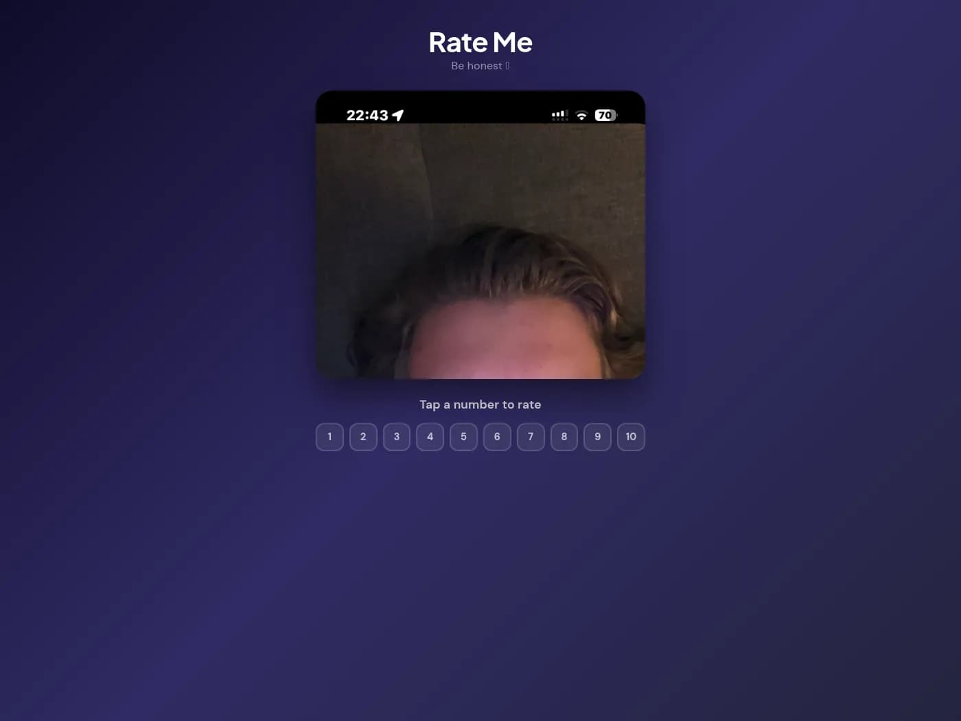 Rate Me 1-10
