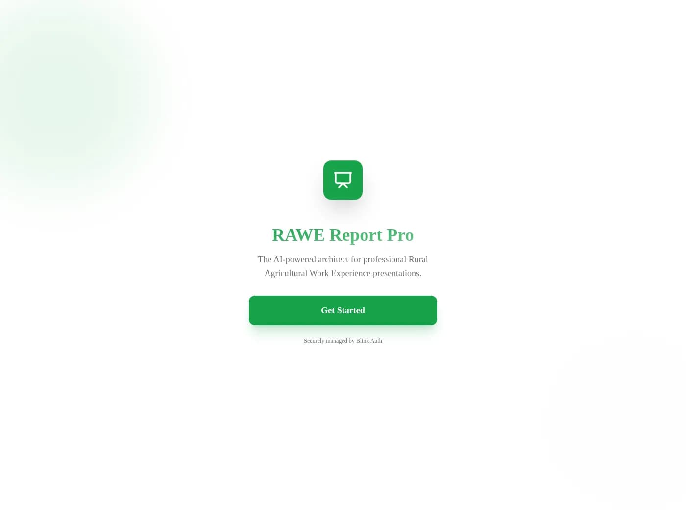 RAWE Report Presentation