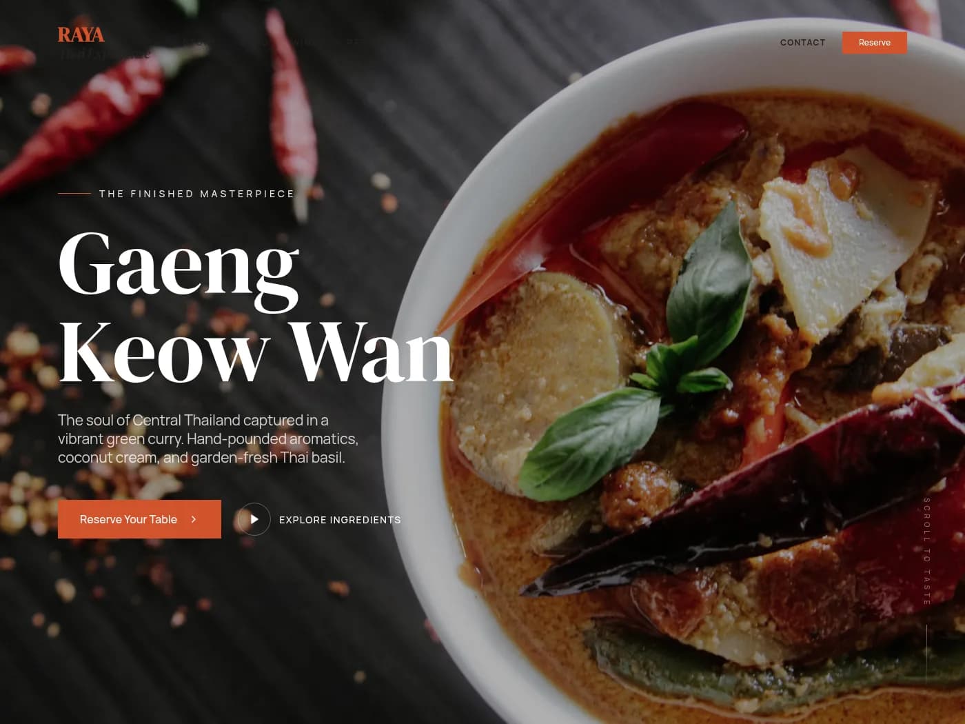 Raya Thai Experience