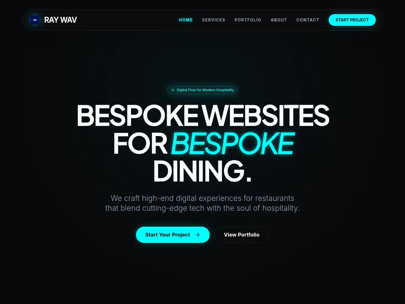 Ray Wav Agency Site