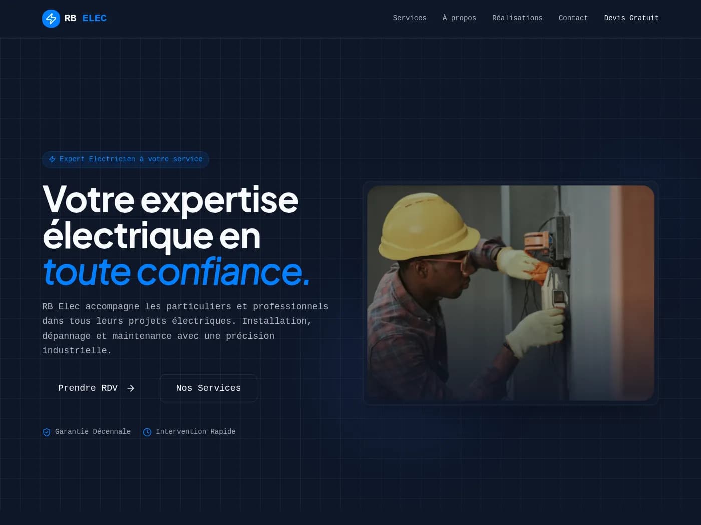 RB Elec Vitrine Site
