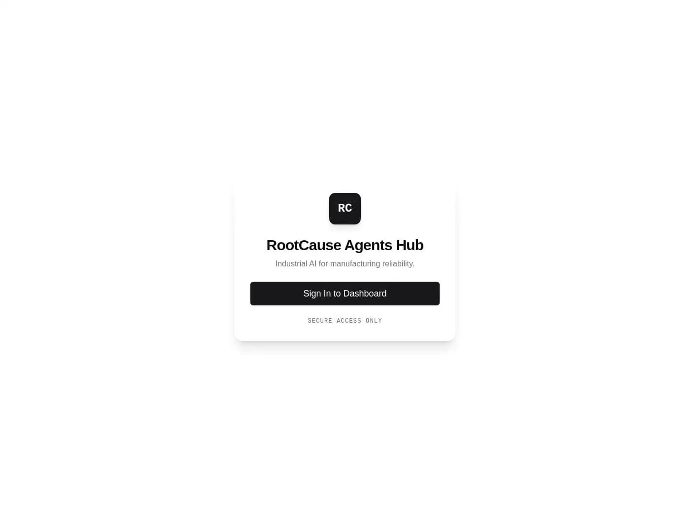 RootCause Agents Hub