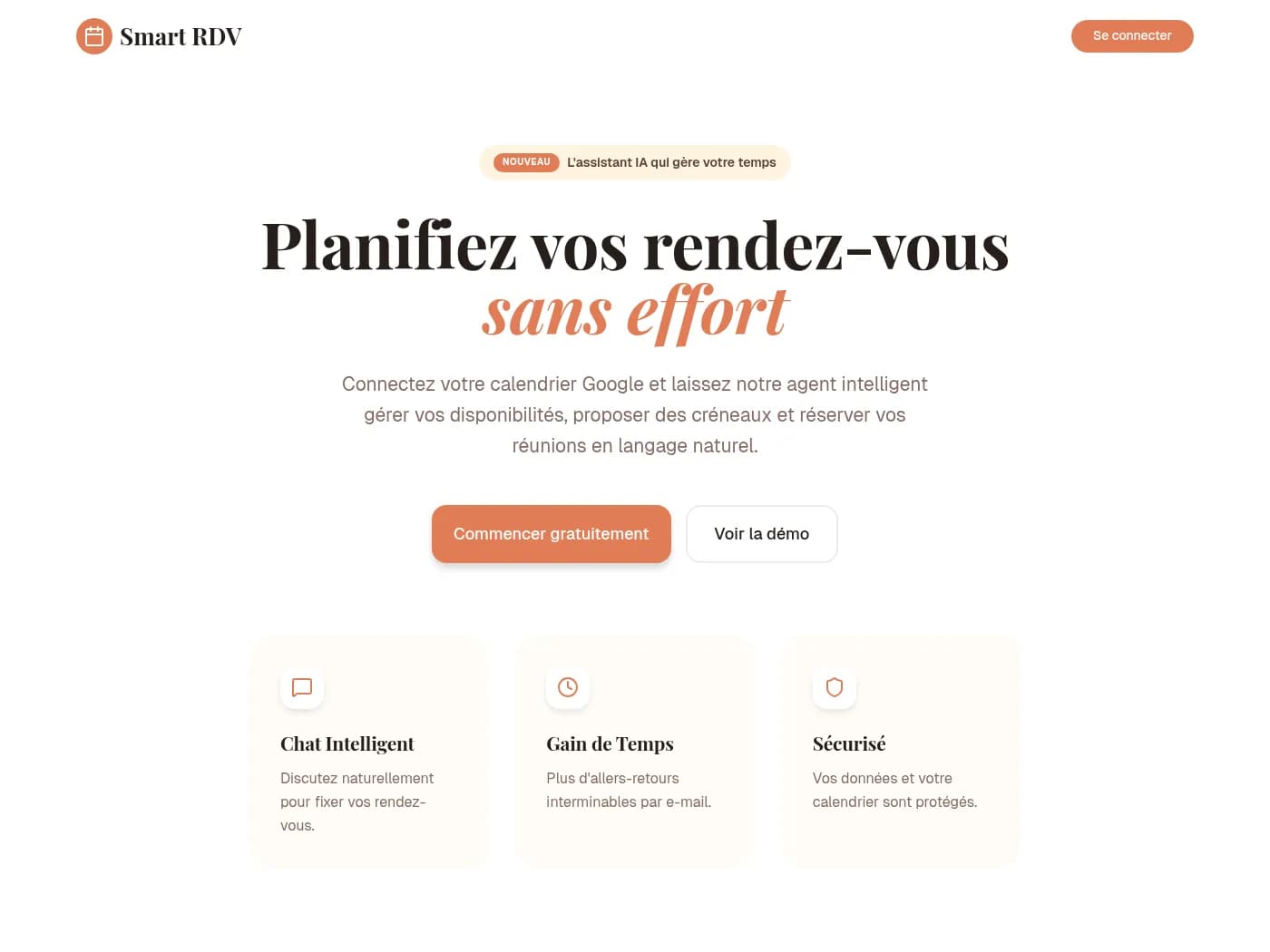 Smart RDV Agent