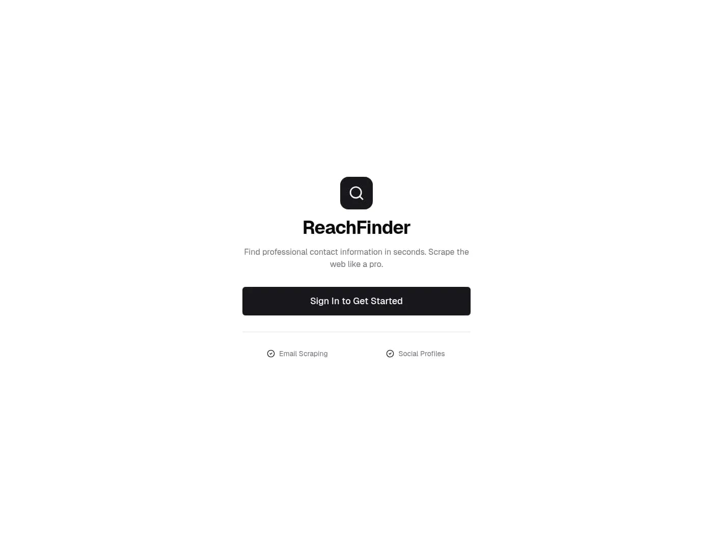 ReachFinder