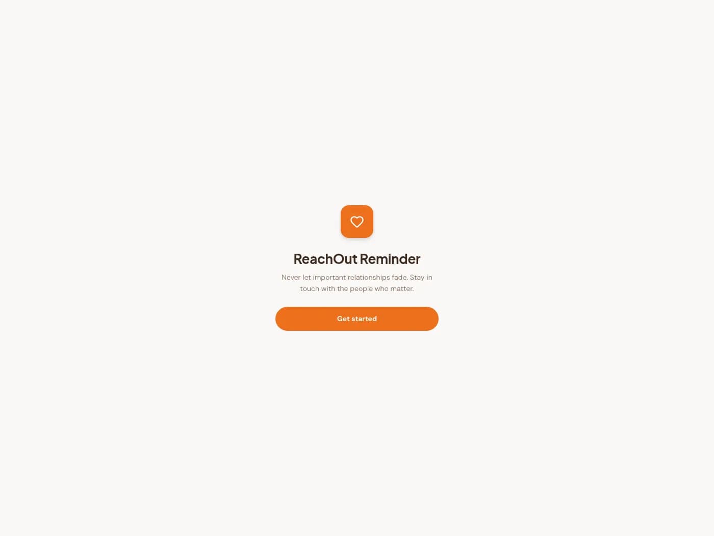 ReachOut Reminder