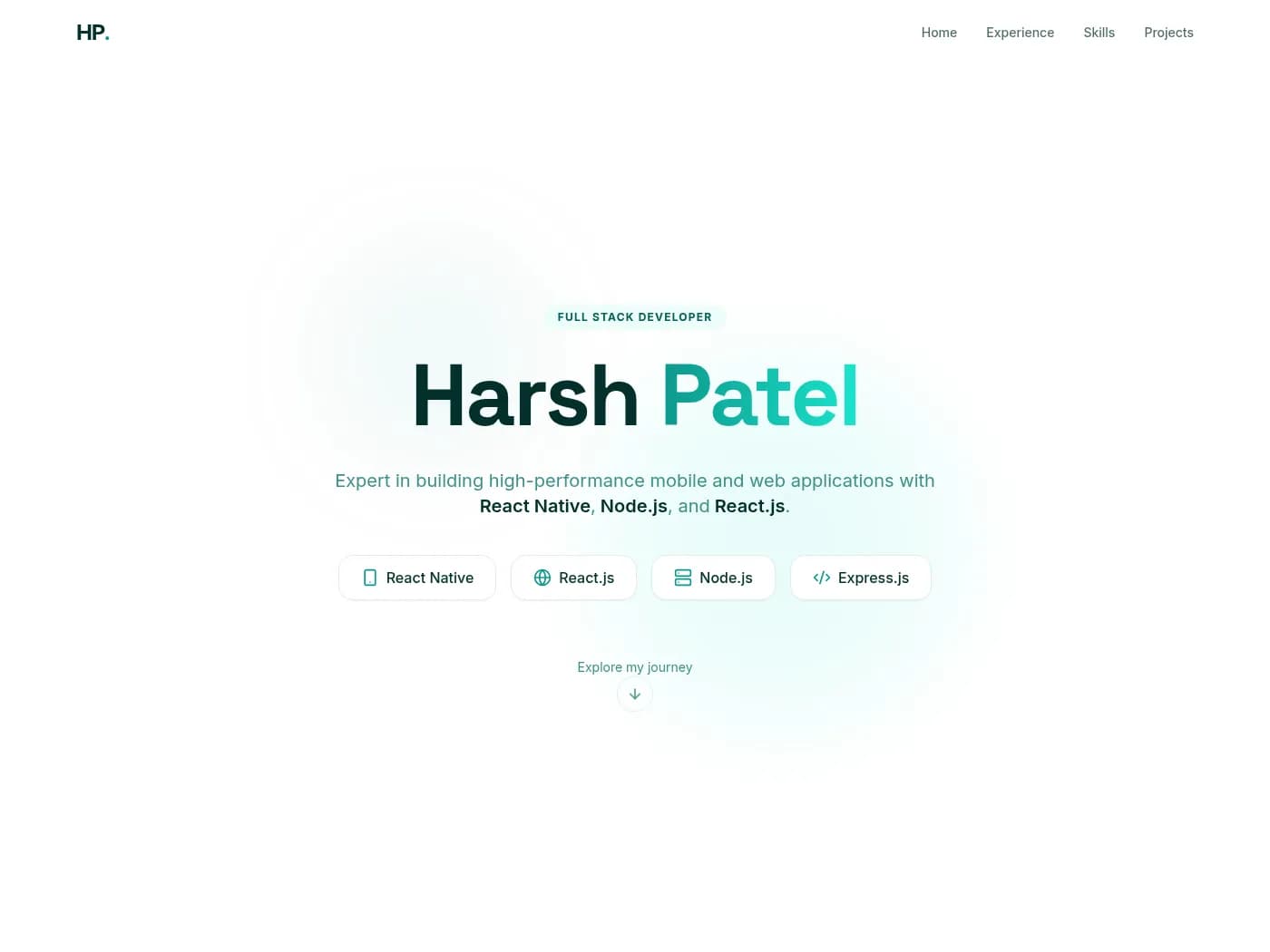 React Dev Portfolio