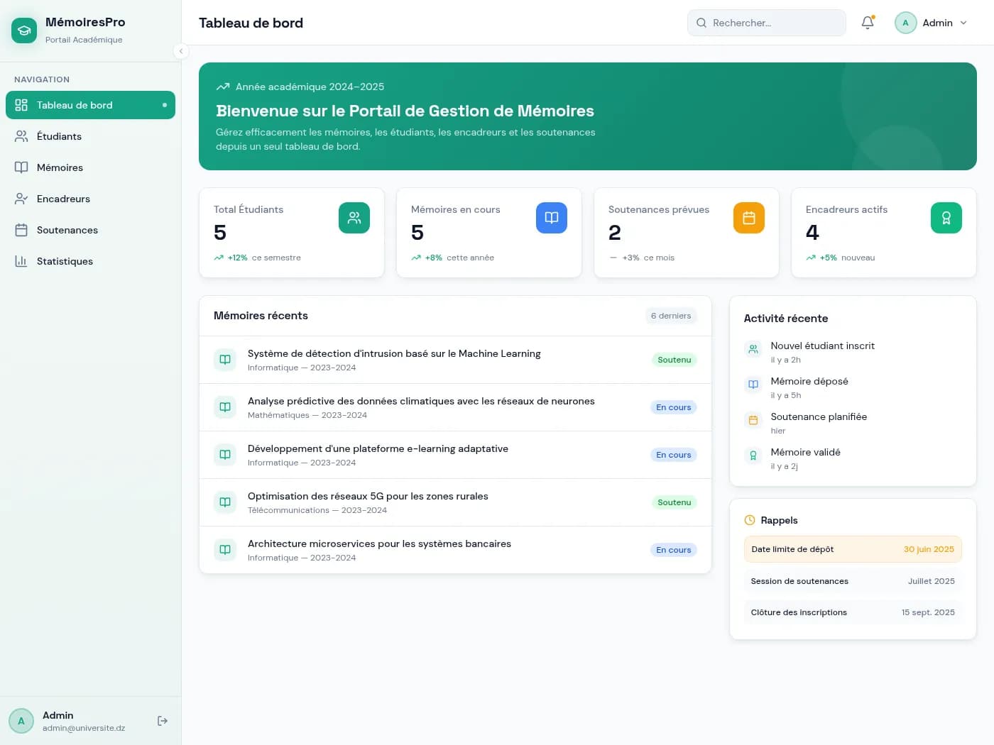 Slick React Web Portal