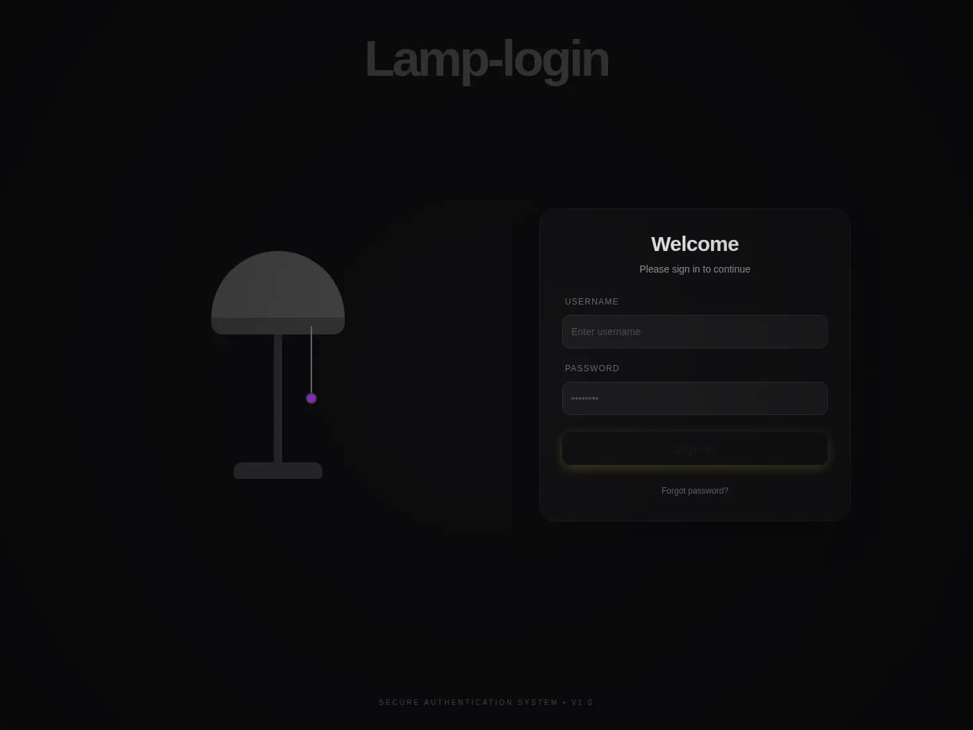 React TS Login Page
