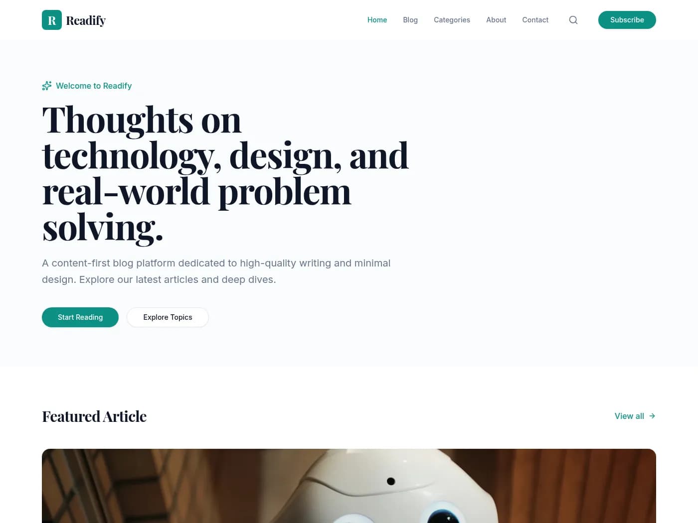 Readify Blog Platform