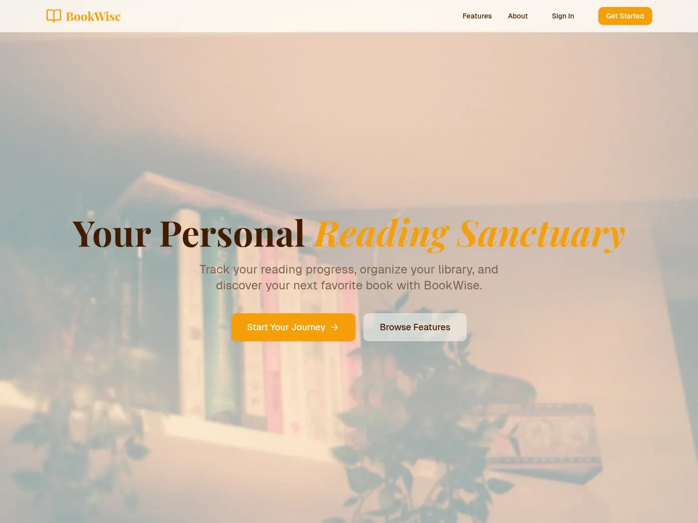 BookWise Reading Dashboard