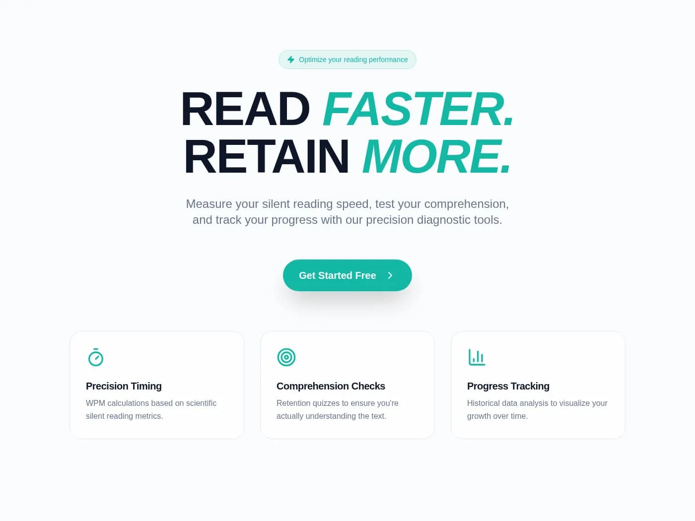 SpeedRead Test