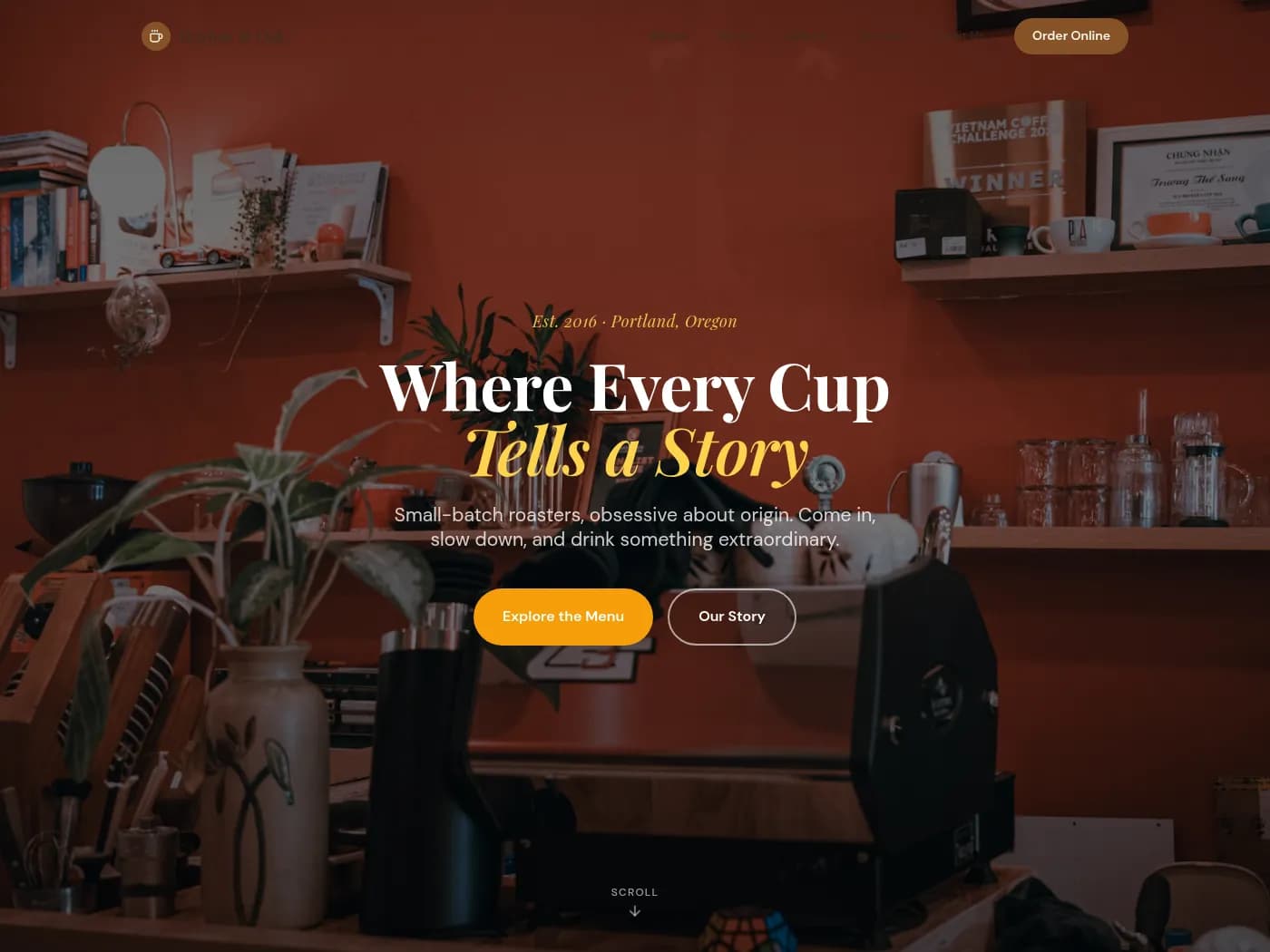 Realistic Business Website