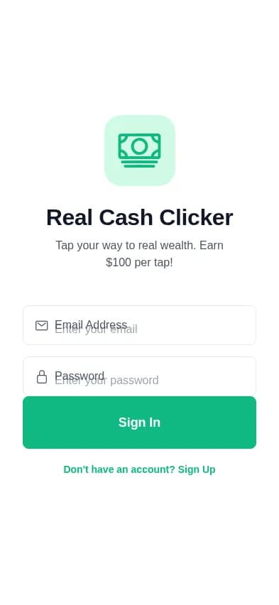 Real Cash Clicker