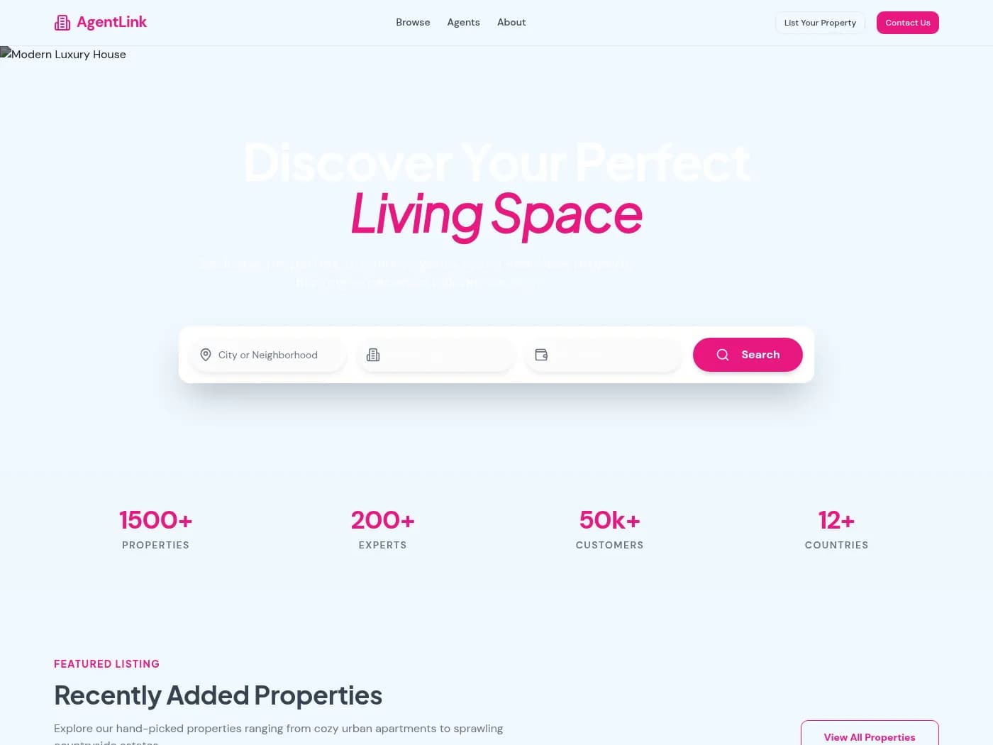 AgentLink Real Estate