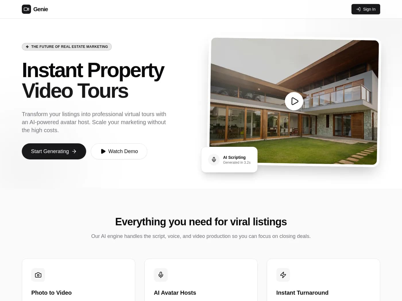 Realtor Video Genie