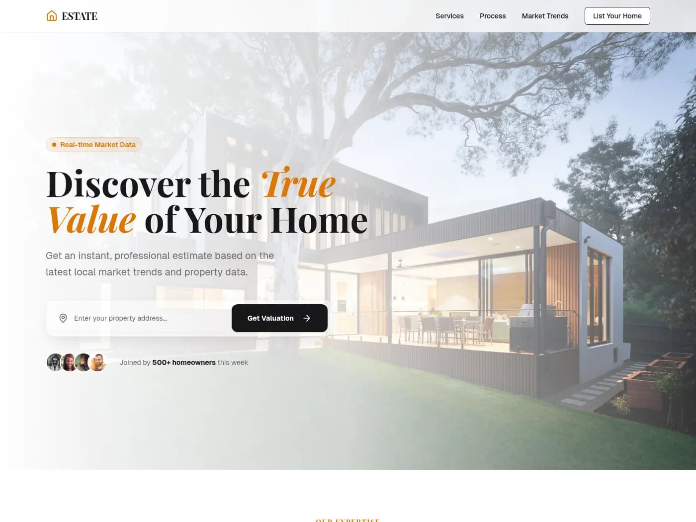 SellerLead Landing Page