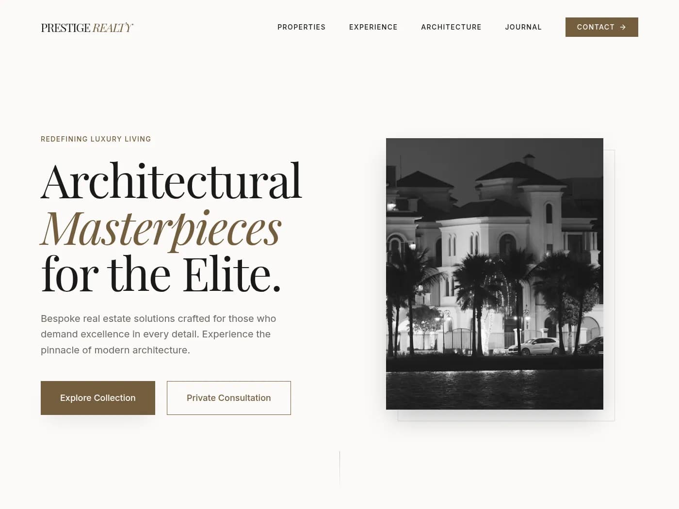Prestige Realty Landing