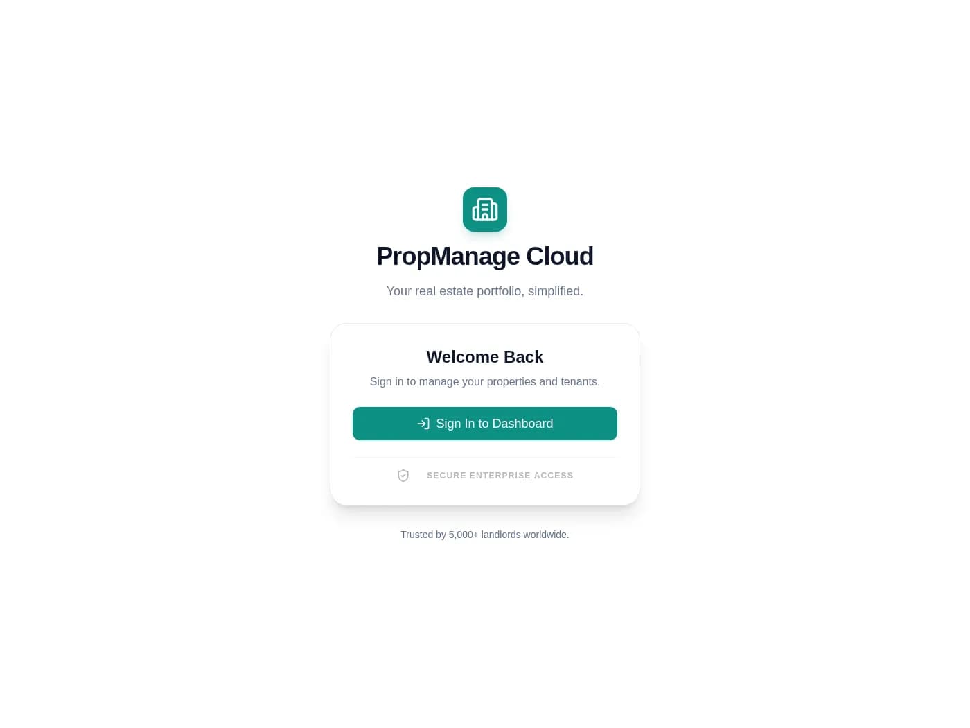 PropManage Cloud
