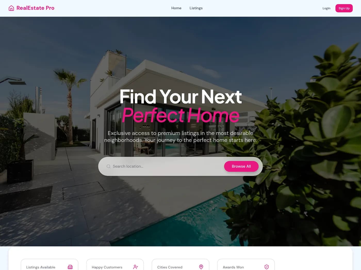 Real Estate Pro Site
