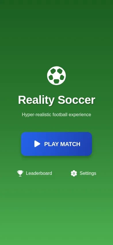 Reality Soccer Mobile
