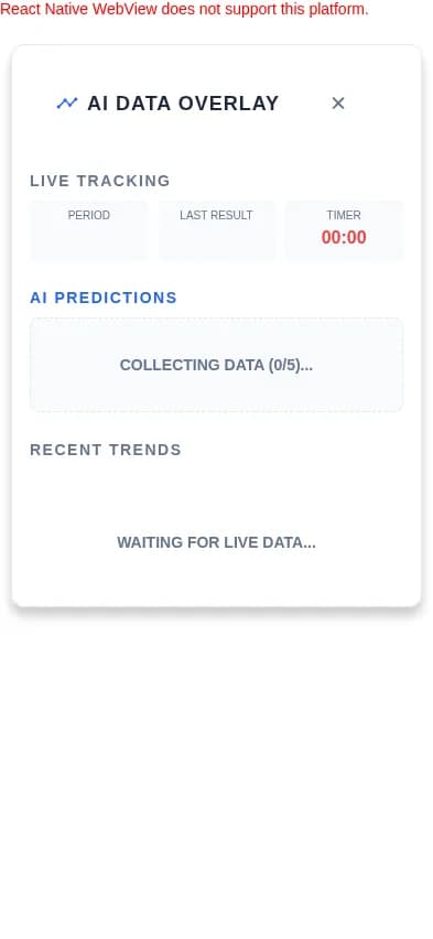 Real Data Overlay AI Panel